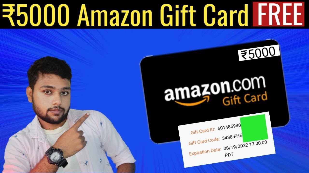 ₹5000 Amazon Gift Voucher Free | Earn Amazon gift card only in 2 ...