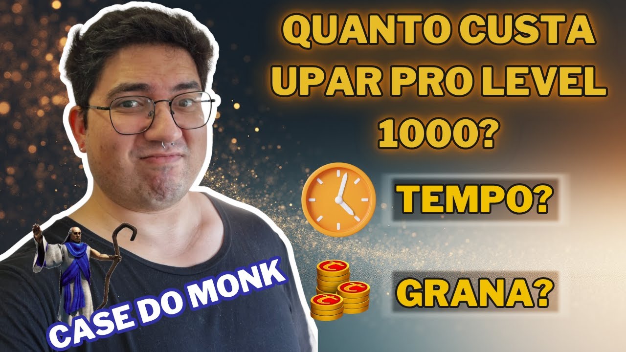 TIBIA - Quanto custa e quanto tempo leva pra upar um char pro level ...