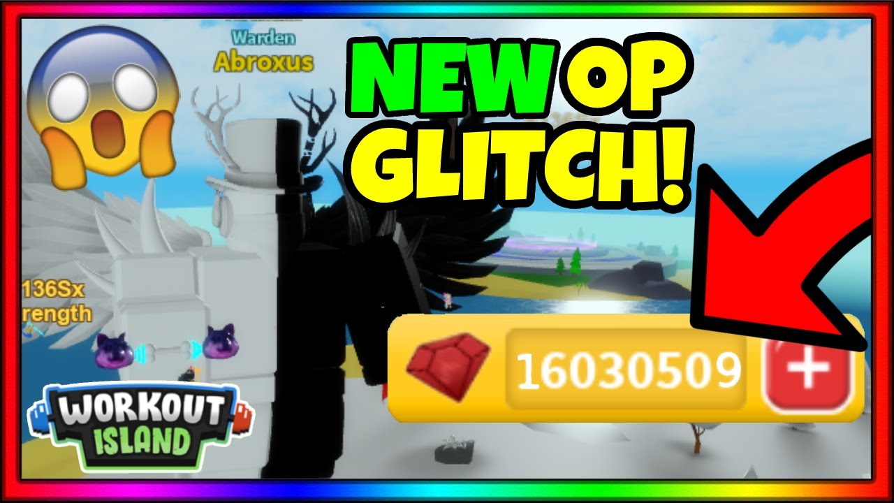 5 GLITCHES IN WORKOUT ISLAND FOR 10 MILLION GEMS? (Roblox) - YouTube