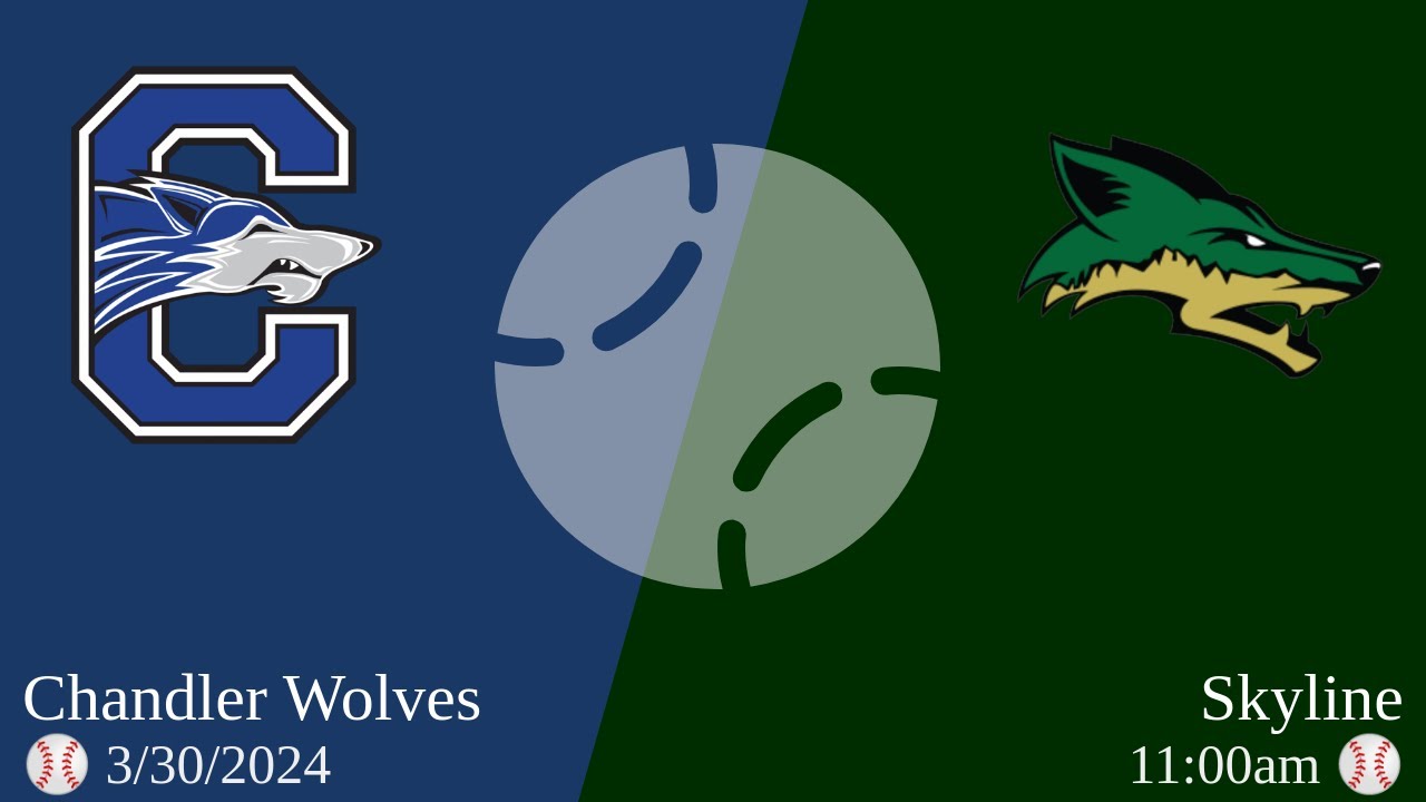 ⚾️ Chandler High Baseball vs Skyline - YouTube