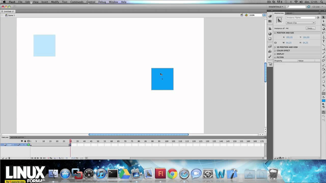 Fulltuts Adobe Flash Cs5 Animation Simple Youtube