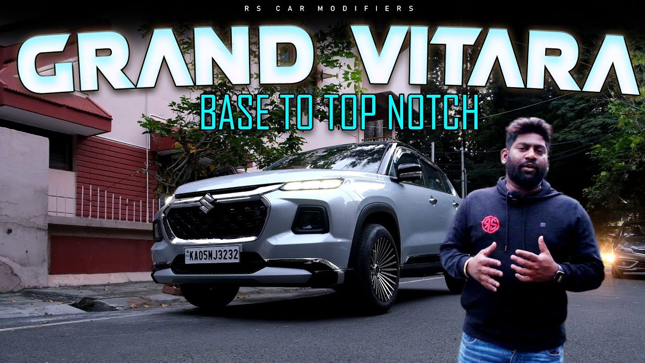 GRAND VITARA BASE MODEL MADE TO TOP NOTCH | RS CAR MODIFIERS - YouTube