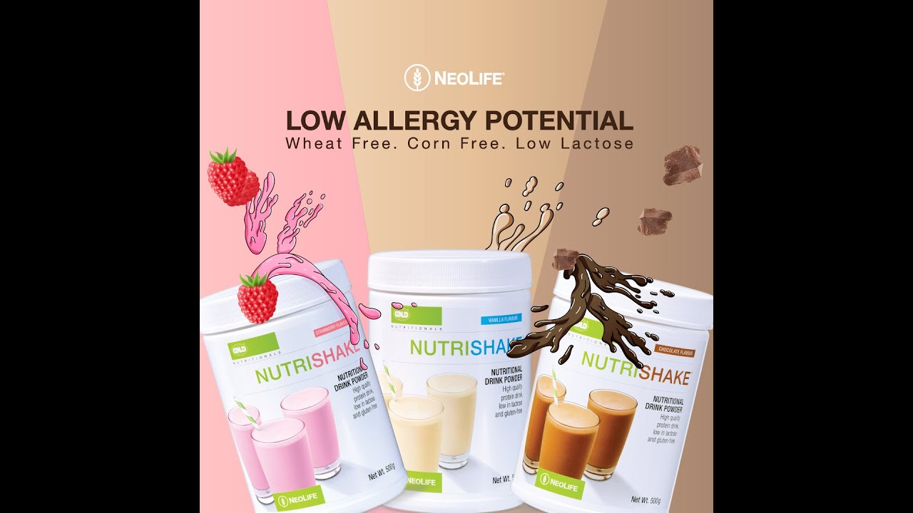 Neolife Products Nutrishake - Gnld Products - YouTube