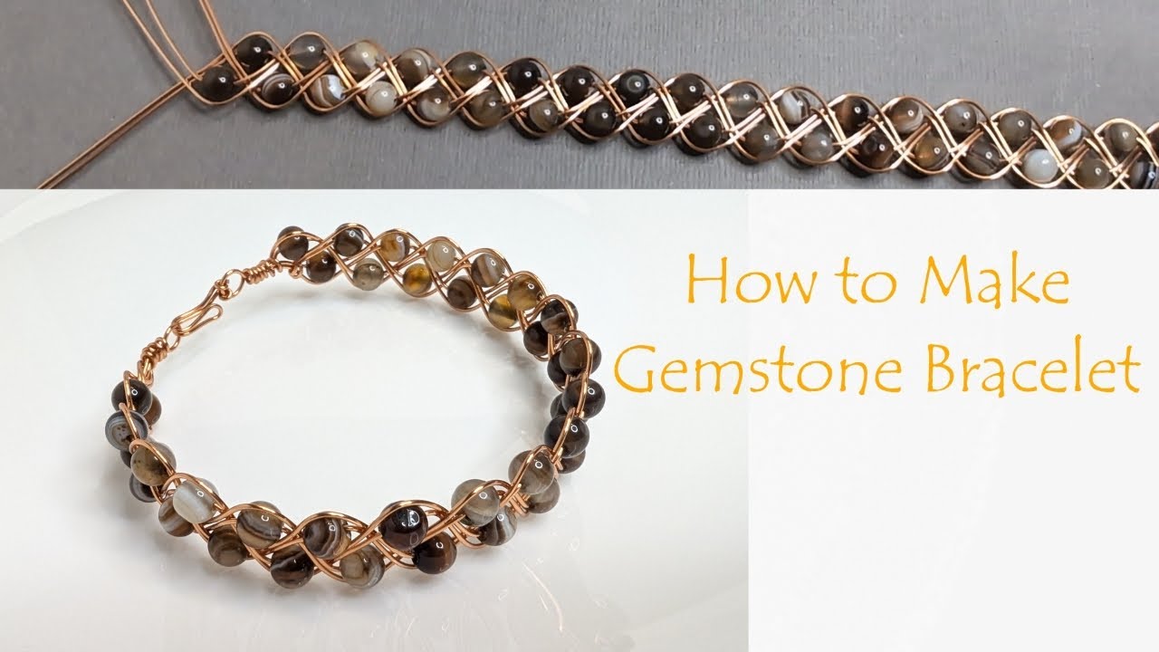 New bracelet design making at home - YouTube