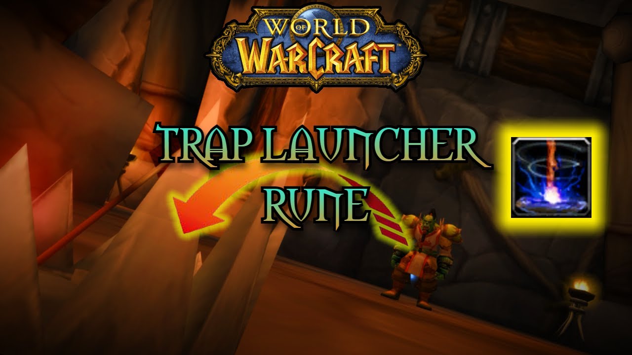 World of Warcraft - Trap Launcher Rune Guide [SoD] - YouTube