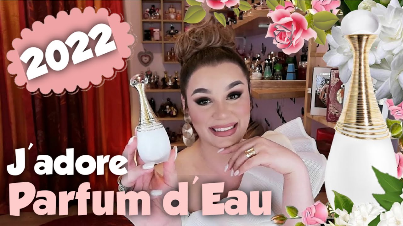 Perfume sem Álcool? 🤔 J'ADORE PARFUM D'EAU, lançamento 2022, Dior! 🤍 ...
