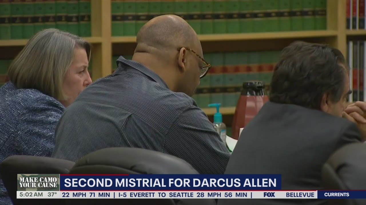 Judge declares second mistrial for Darcus Allen | FOX 13 Seattle - YouTube