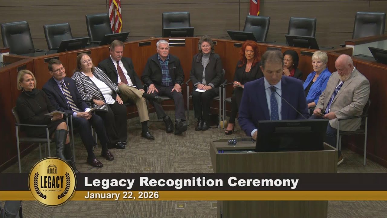 Legacy Recognition Ceremony - January 22, 2026 - YouTube