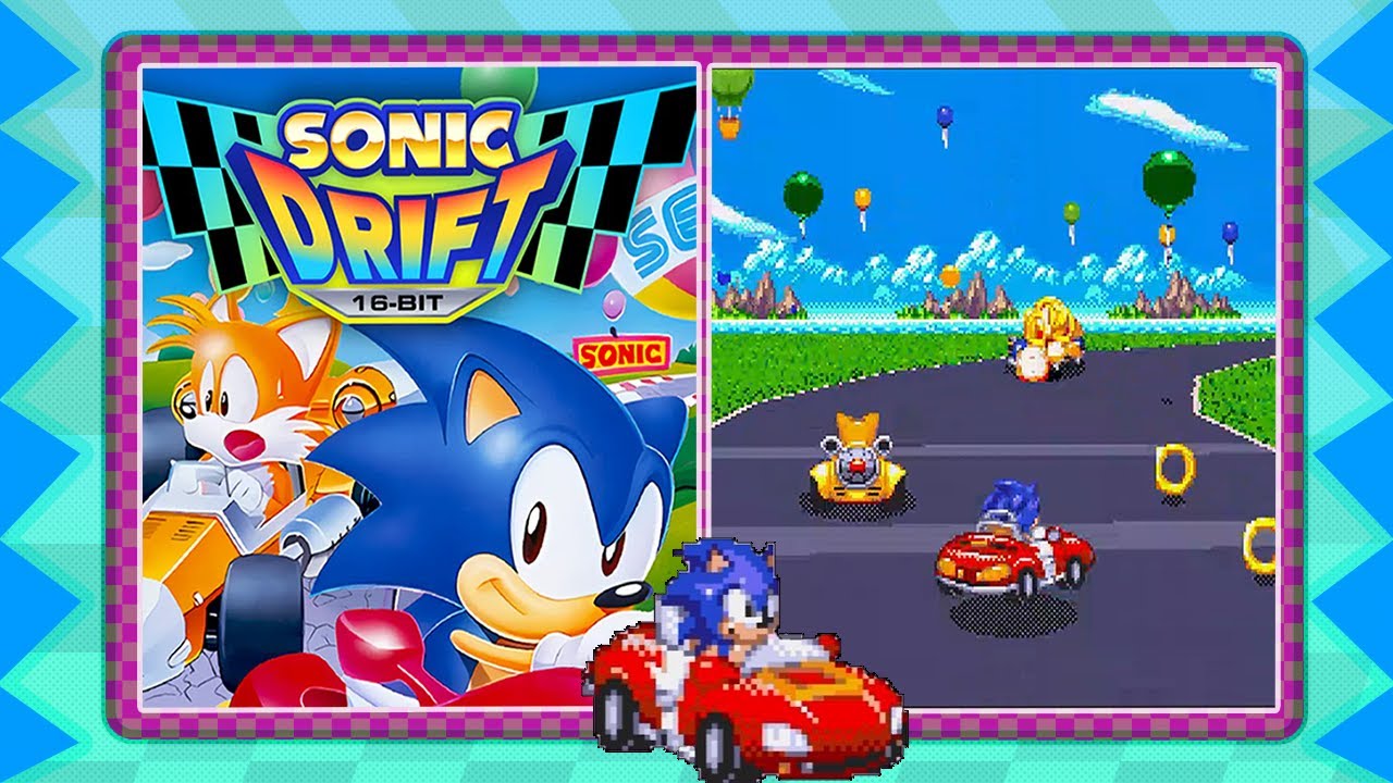 The First Sonic Racing game got REIMAGINED - Sonic Drift 16-bit ...