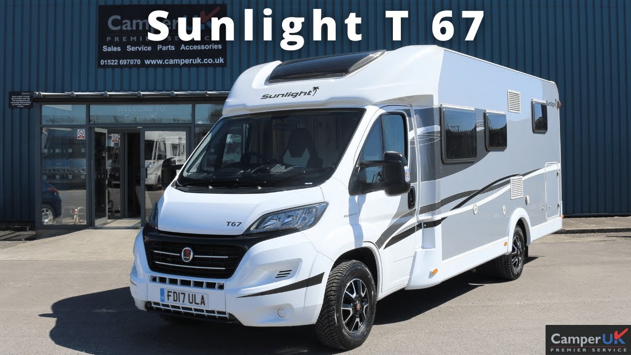 Sunlight T 67 Motorhome For Sale at Camper UK - YouTube