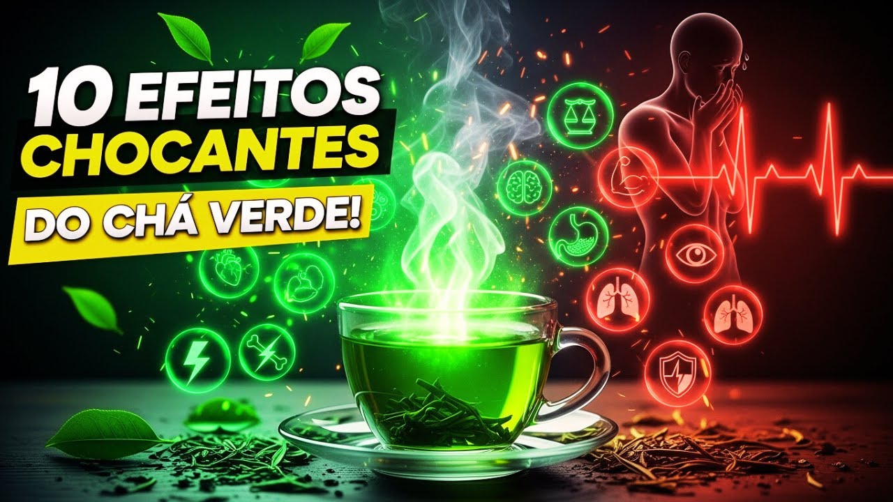 OS 10 EFEITOS CHOCANTES QUE ACONTECEM QUANDO VOCÊ BEBE CHÁ VERDE ...