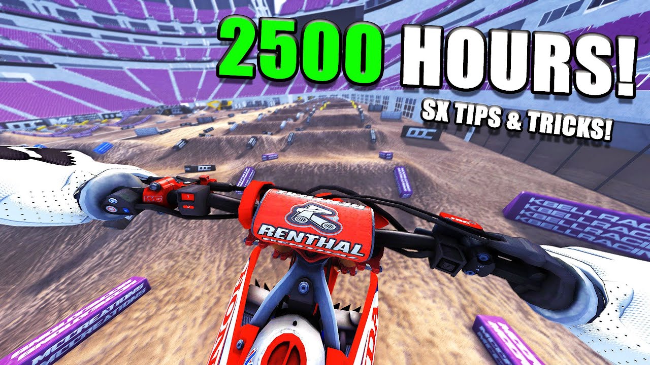My BEST Tips After 2500 Hours of Supercross For YOU in MX Bikes! 🏁🏆 ...
