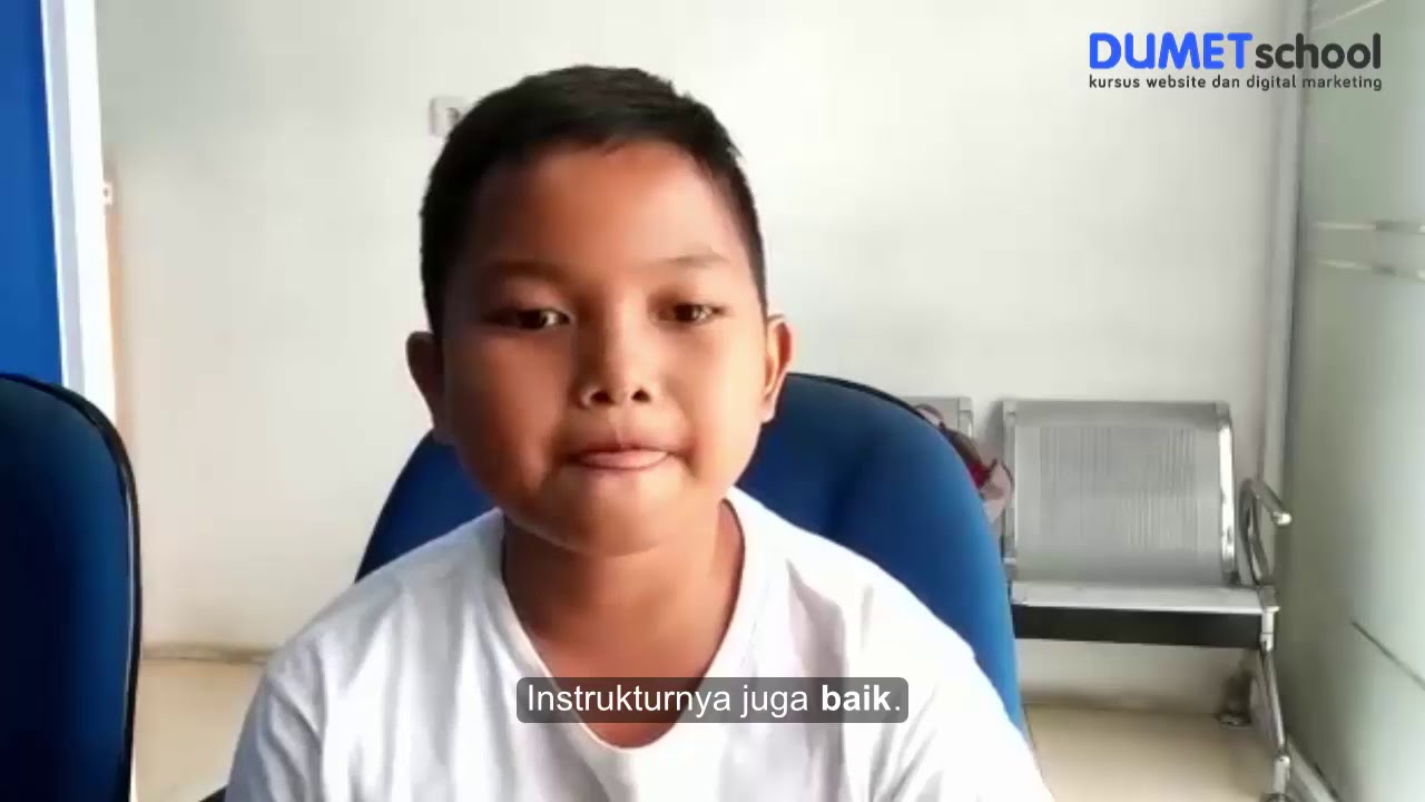 Testimoni Adam Alexander Lubis - Kursus Coding for Kids DUMET School ...