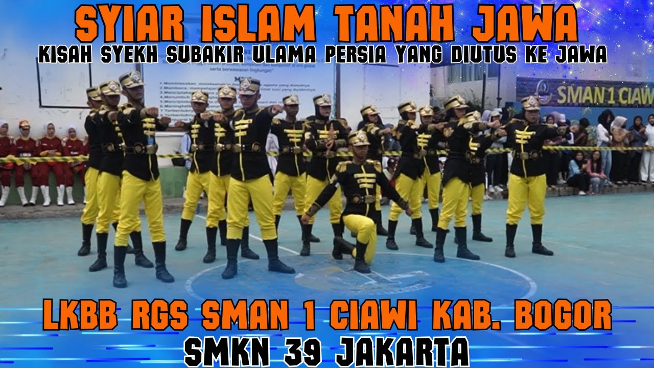 ULAMA DARI PERSIA " SYEKH SUBAKIR " ... !!! PASKIBRA SMKN 39 JAKARTA ...