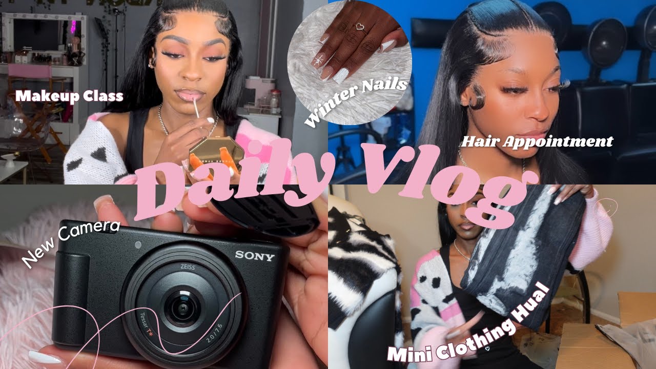 Soft Girl Era Ep.1: Spend The Day With Me Vlog | NEW CAMERA + Hair ...