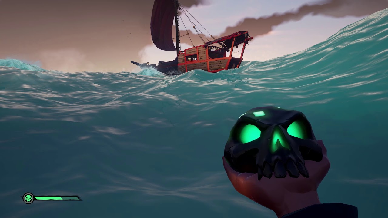 Raiding Ships in Sea of Thieves - YouTube