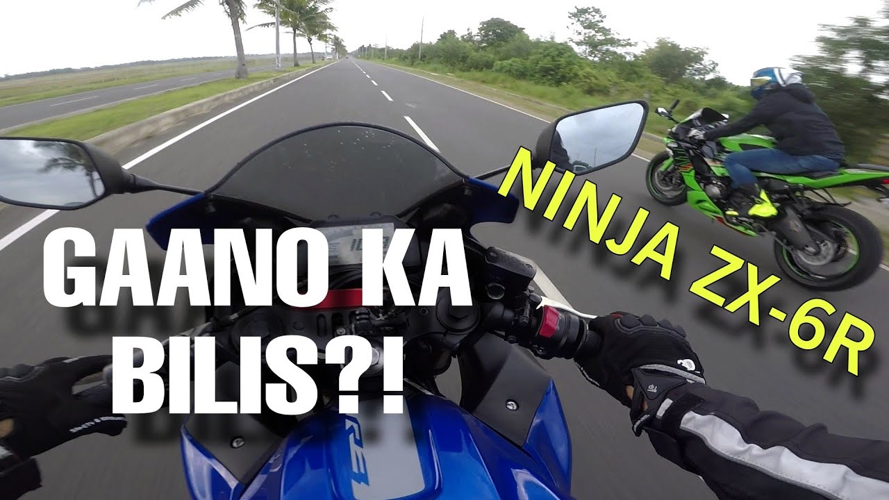 YAMAHA R3 AND NINJA ZX-6R ANG BILIS NGA - YouTube