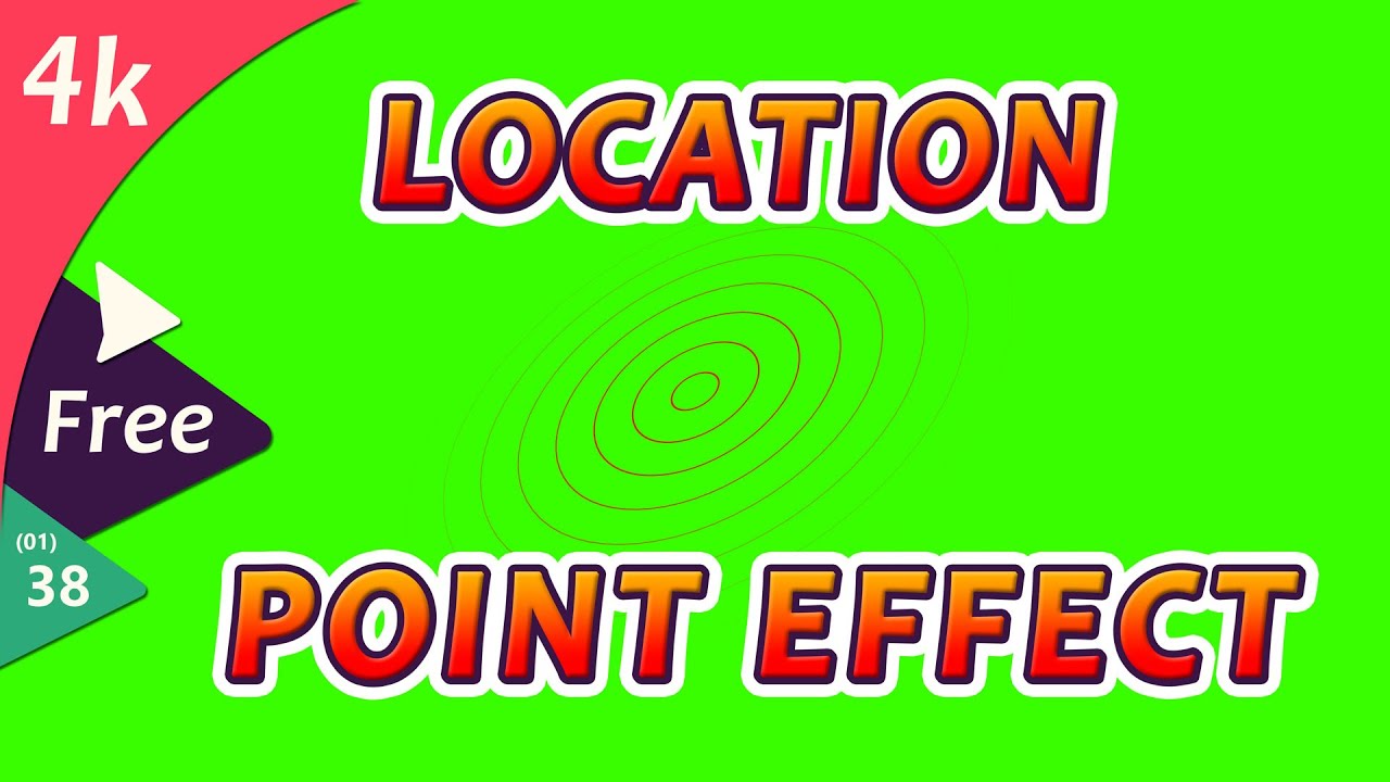 Map location point effect - YouTube
