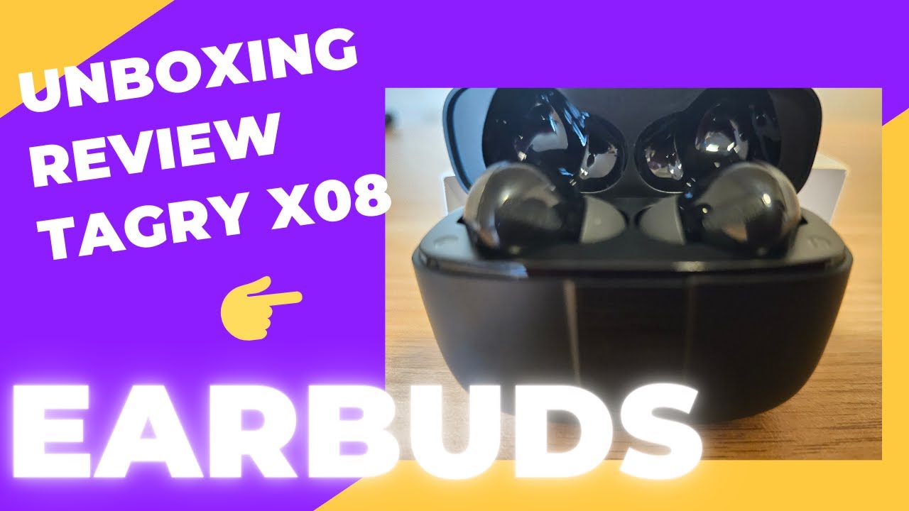 👉Unboxing Review TAGRY X08 Earbuds🎵 - YouTube