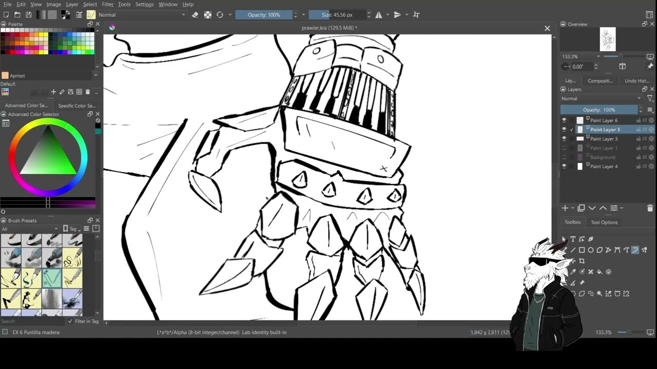 How to Draw Prowler Line Art - (Part 2 )#HobieBrown # ...