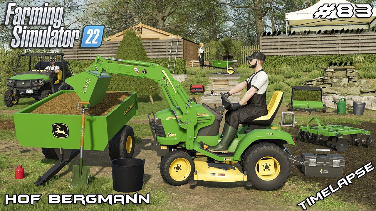 Preparing ALLOTMENT GARDEN with JOHN DEERE x748 | Hof Bergmann ...
