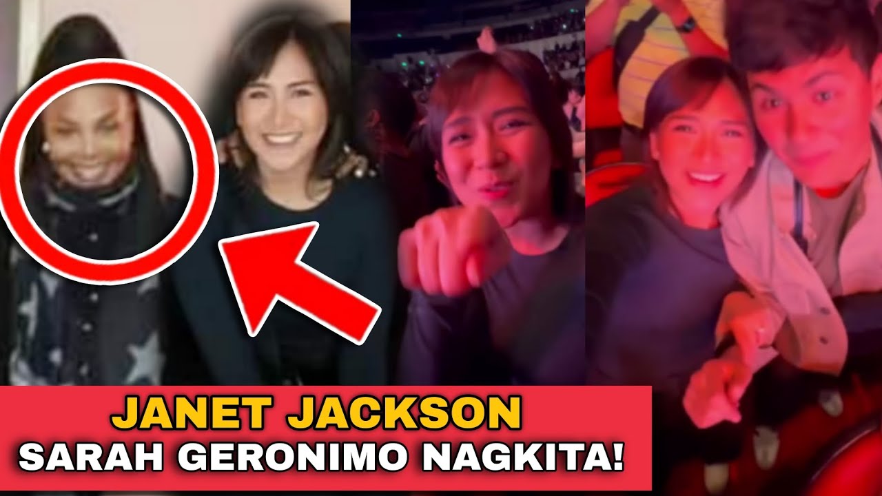 Popstar Royalty Meets Pop Icon: Sarah Geronimo at Janet Jackson's ...