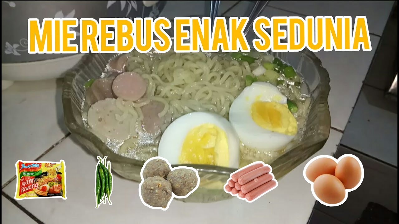 MIE REBUS SUPER ENAK SEDUNIA - YouTube
