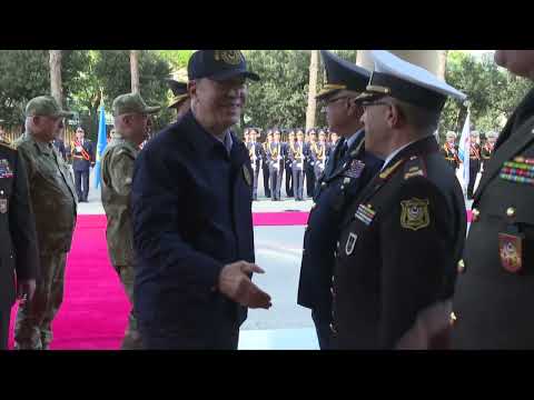 Bakan Akar ve Azerbaycan Savunma Bakanı Orgeneral Zakir Hasanov Bakü’de Bir Araya Geldi