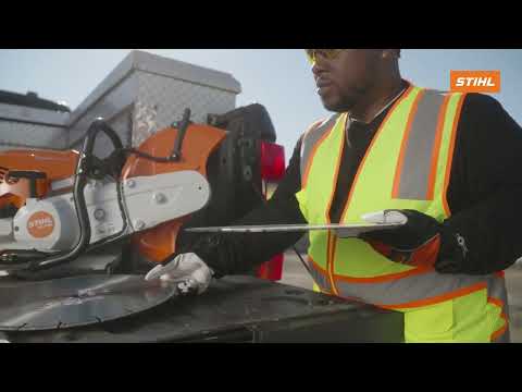STIHL Cut-Off Machine Safety Operation