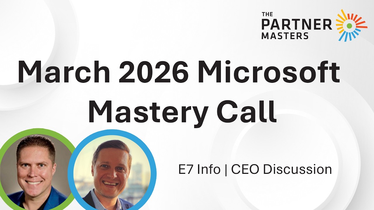March 2026 Mastery Call: E7 License Info and CEO-to-CEO Discussion ...