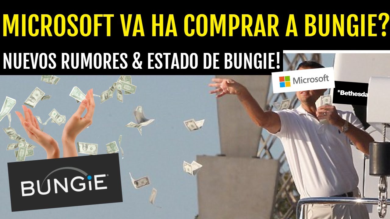 Microsoft Puede Comprar A Bungie! - YouTube