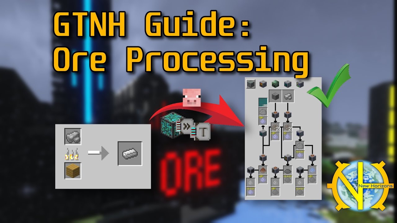 GTNH Ore Processing - An In-Depth Guide by HamCorp - YouTube