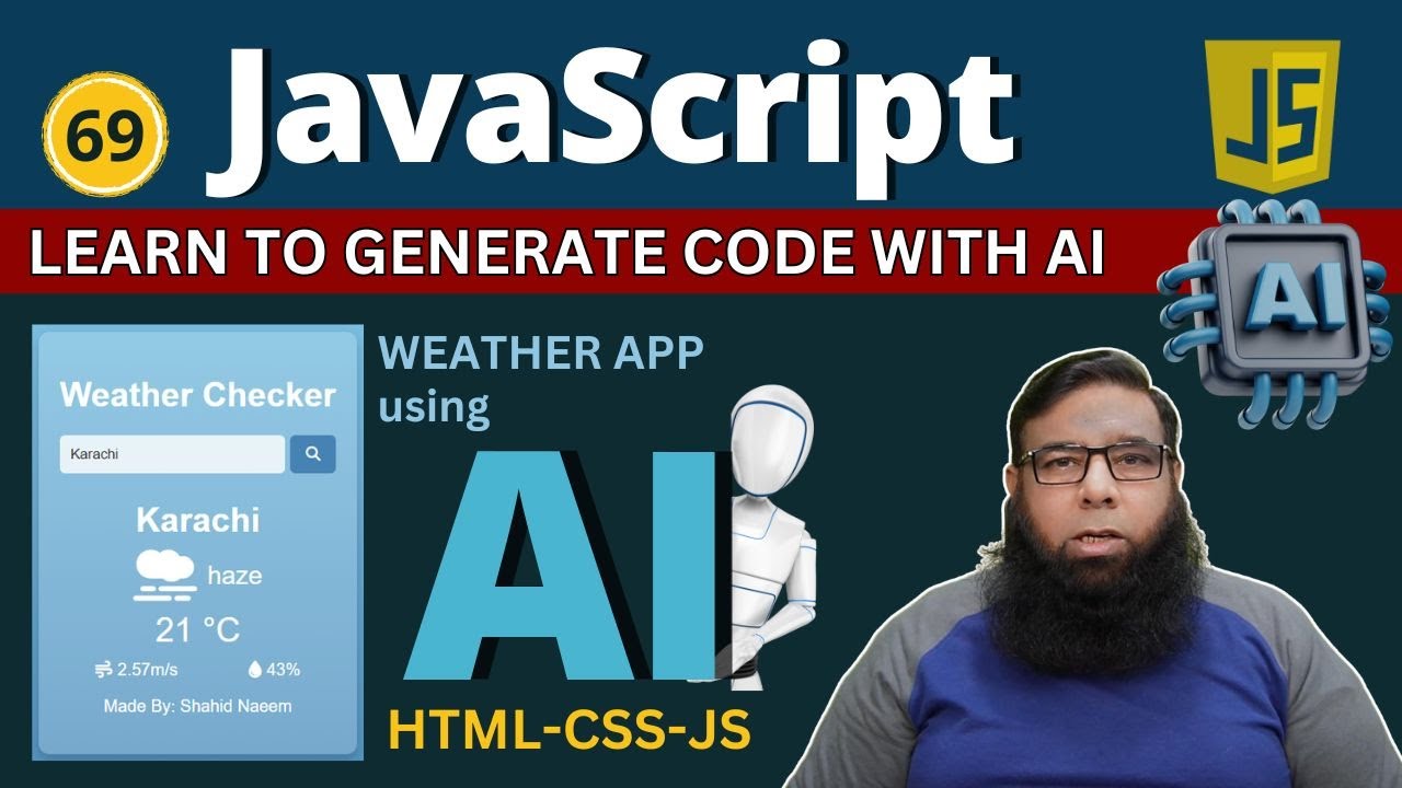 How To Make A Weather App Using Javascript And Ai Javascript Projects 6916