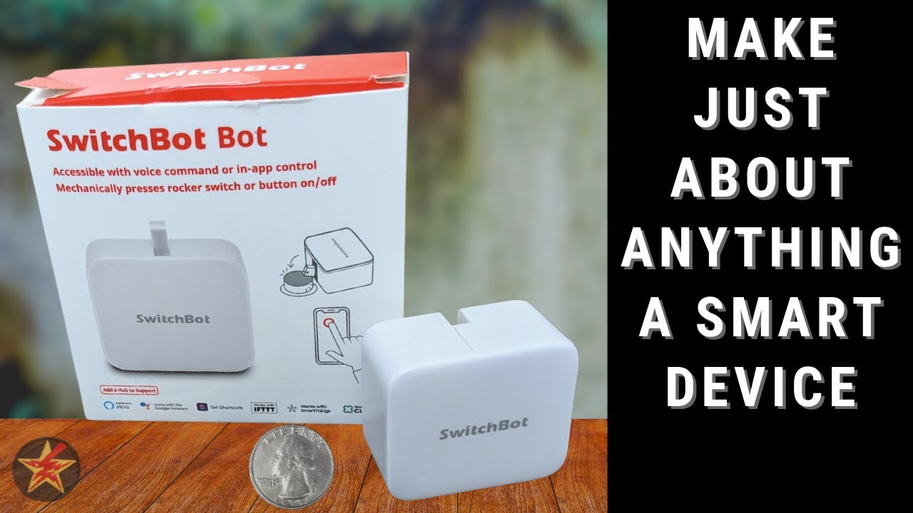 SwitchBot Smart Button Pusher Review - YouTube