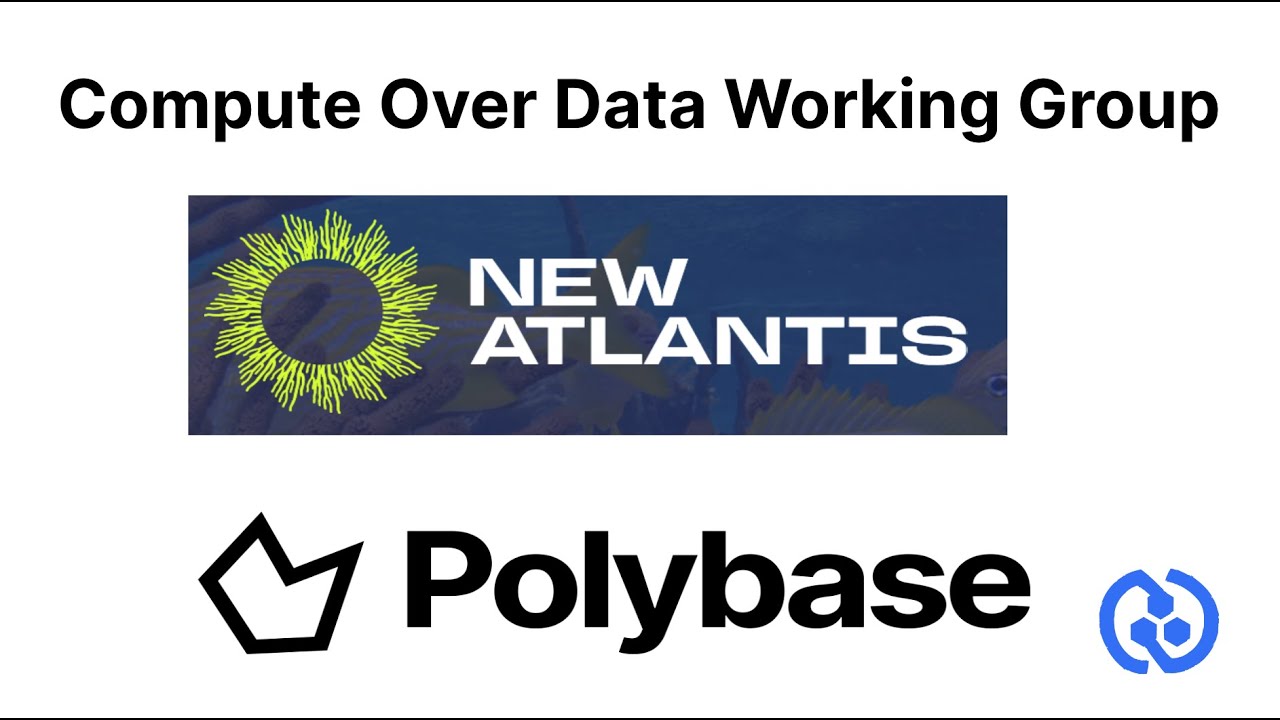 Compute Over Data Working Group Session #15 (New Atlantis and Polybase ...
