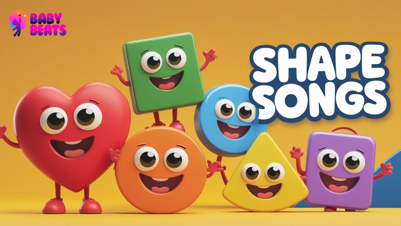 Shapes Song for Kids | Learn Shapes with Fun Nursery Rhymes - YouTube