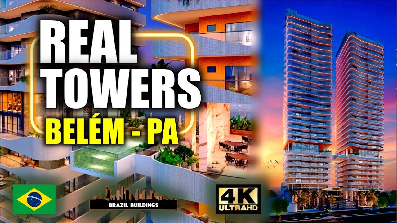 ⭐ REAL TOWERS ⭐ LANÇAMENTO REAL ENGENHARIA EM BELÉM - PA ⭐ #arquitetura ...