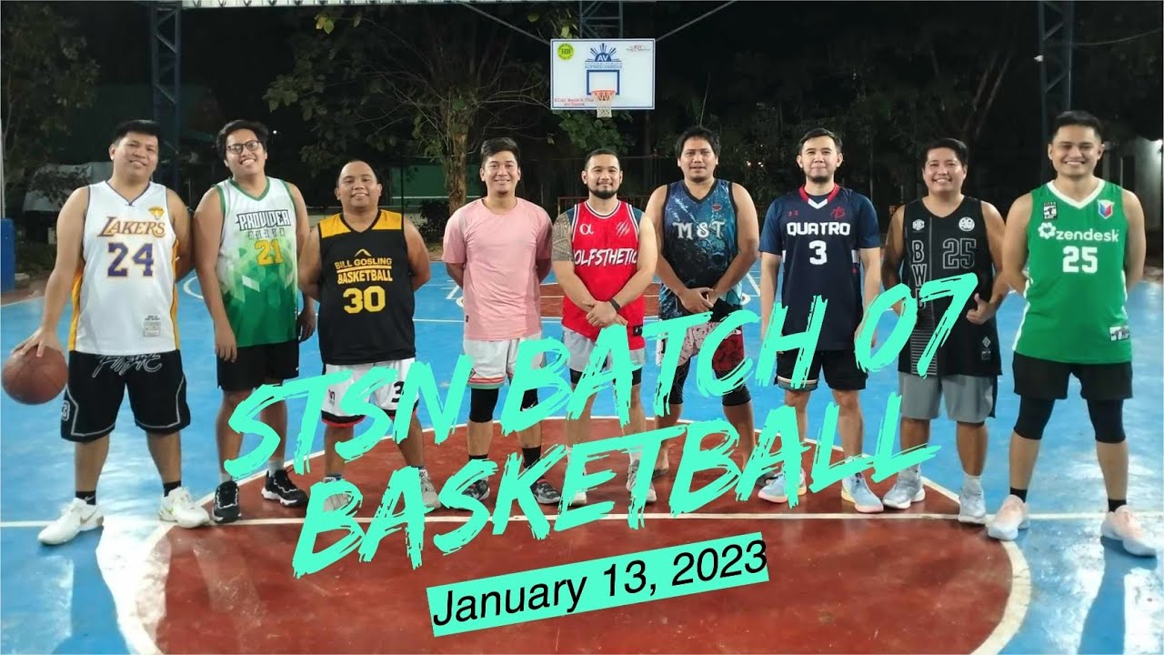 Batch 07 STSN Basketball Game (4K) *JANUARY 13, 2024! - YouTube