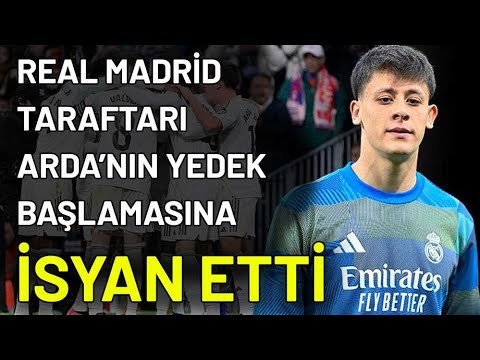 Taraftarın Real Madrid'i Islıkladığı Maça Arda Güler Damga Vurdu! Sosyal Medya Yıkıldı