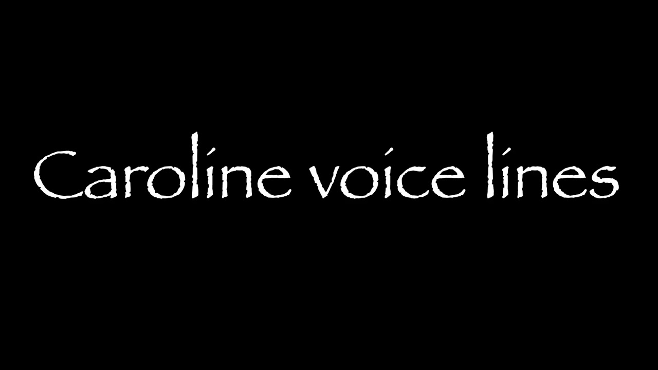 Caroline Voice Lines (Portal 2) - YouTube