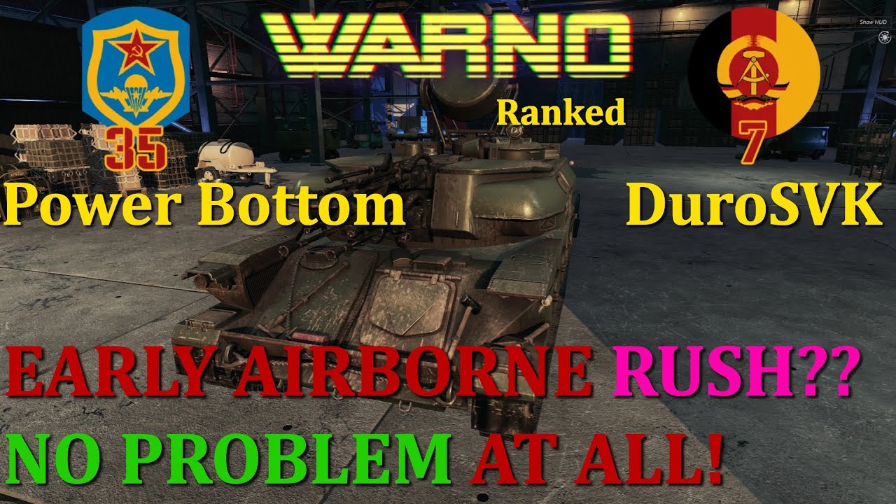 HOW TO BEAT AIRBORNE w/ Mechanized Force | WARNO Ranked S3 - YouTube