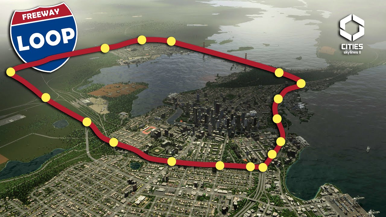 Completing a GIANT Freeway Loop | Cities Skylines 2 Let's Play - YouTube