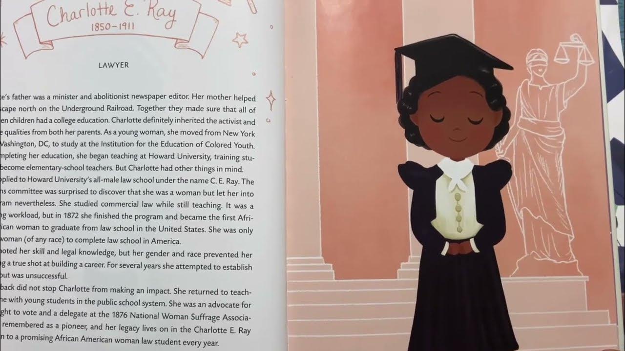 READ ALOUD and Learn About Charlotte E. Ray for Black History Month ...