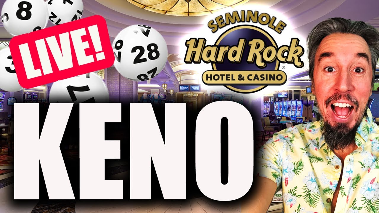 🚨LIVE KENO from Seminole Hard Rock Tampa! - YouTube