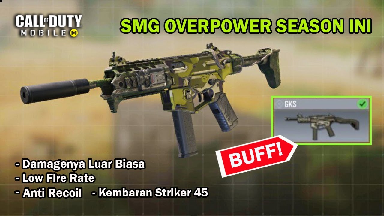 SMG YANG JARANG DI GUNAKAN SEASON INI OP PARAH!! | CODM Garena ...