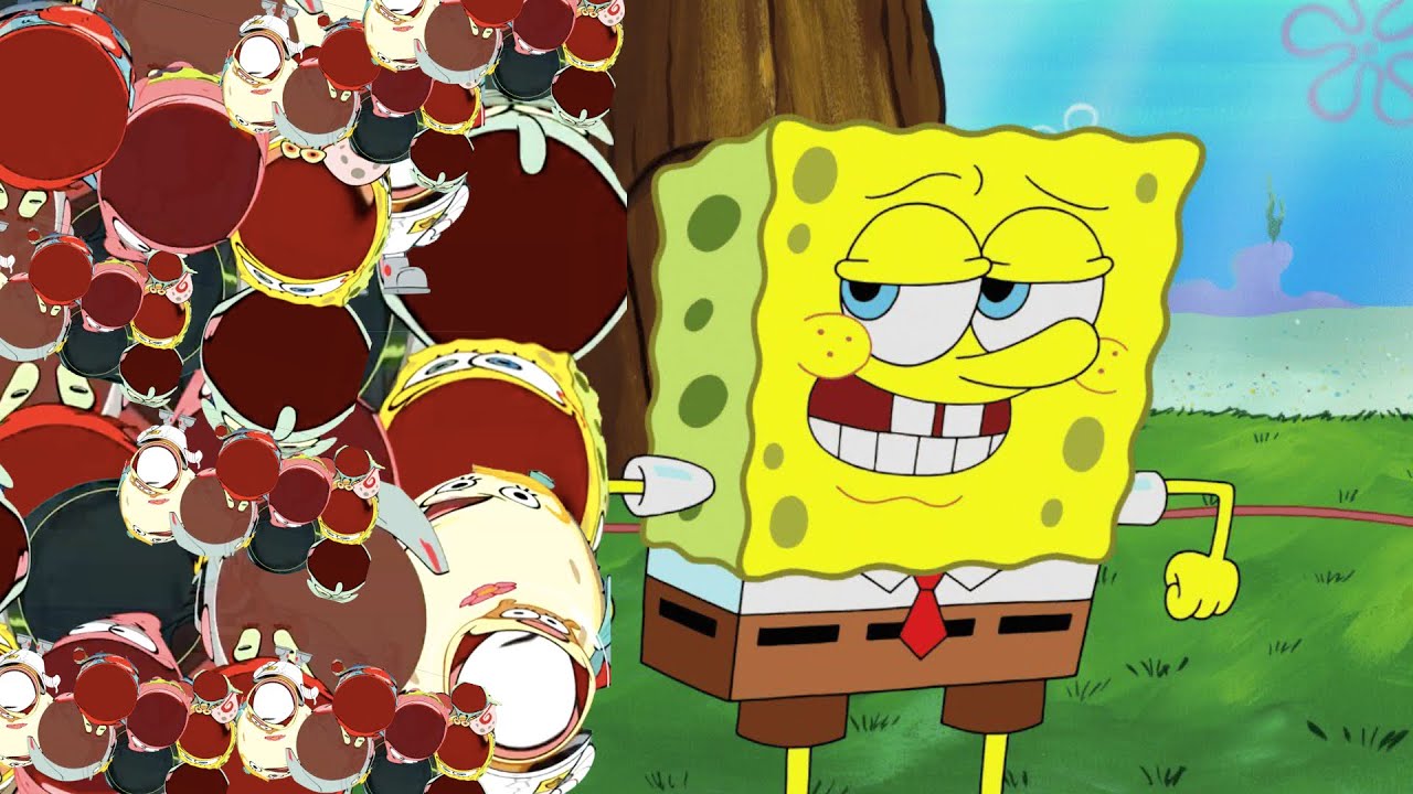 pop spongebob characters | all spongebob characters pop together - YouTube