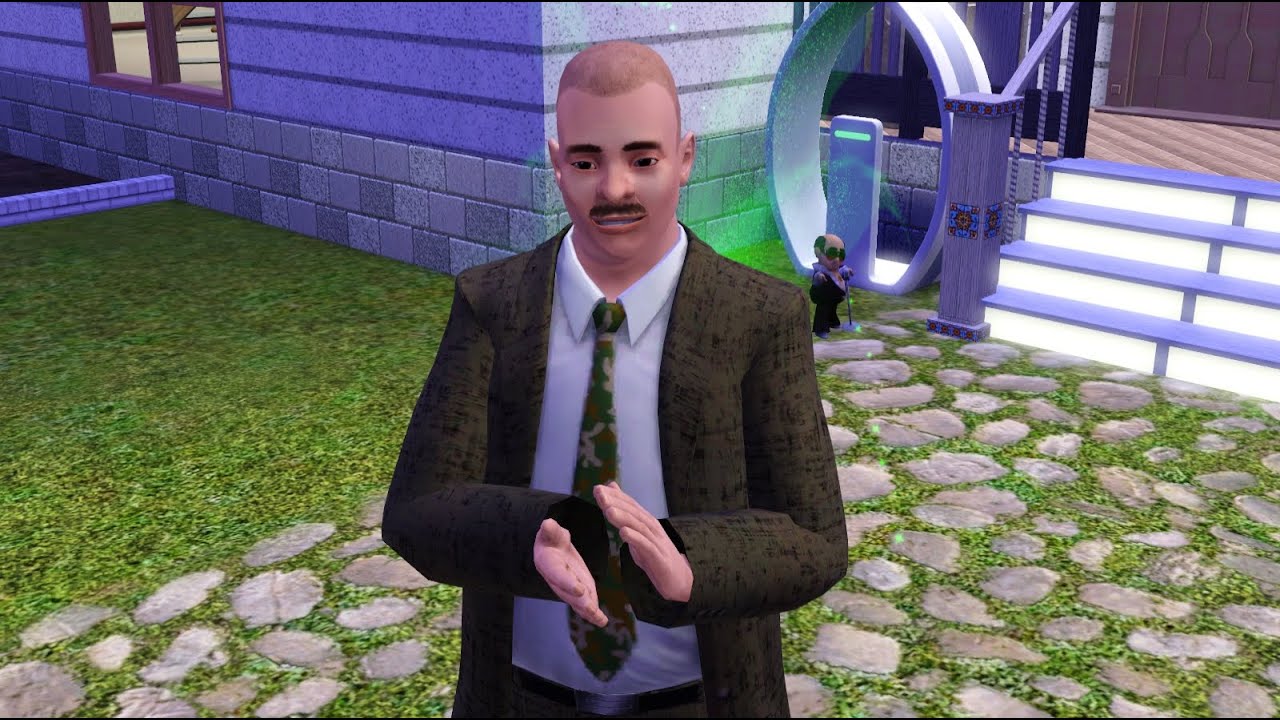 The Sims 3 - the guy doesn't don't stop clapping - YouTube