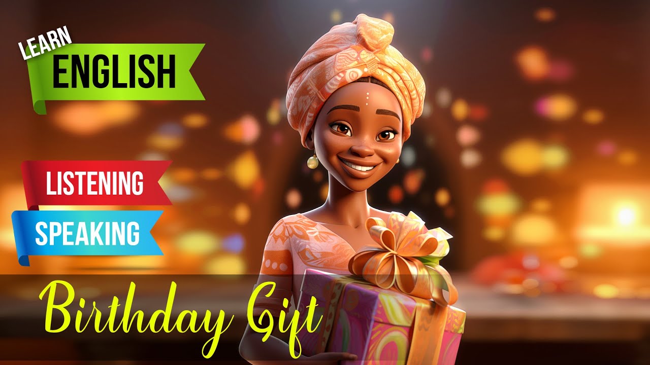 Making a Birthday Gift | English Listening Skills - Speaking Skills ...