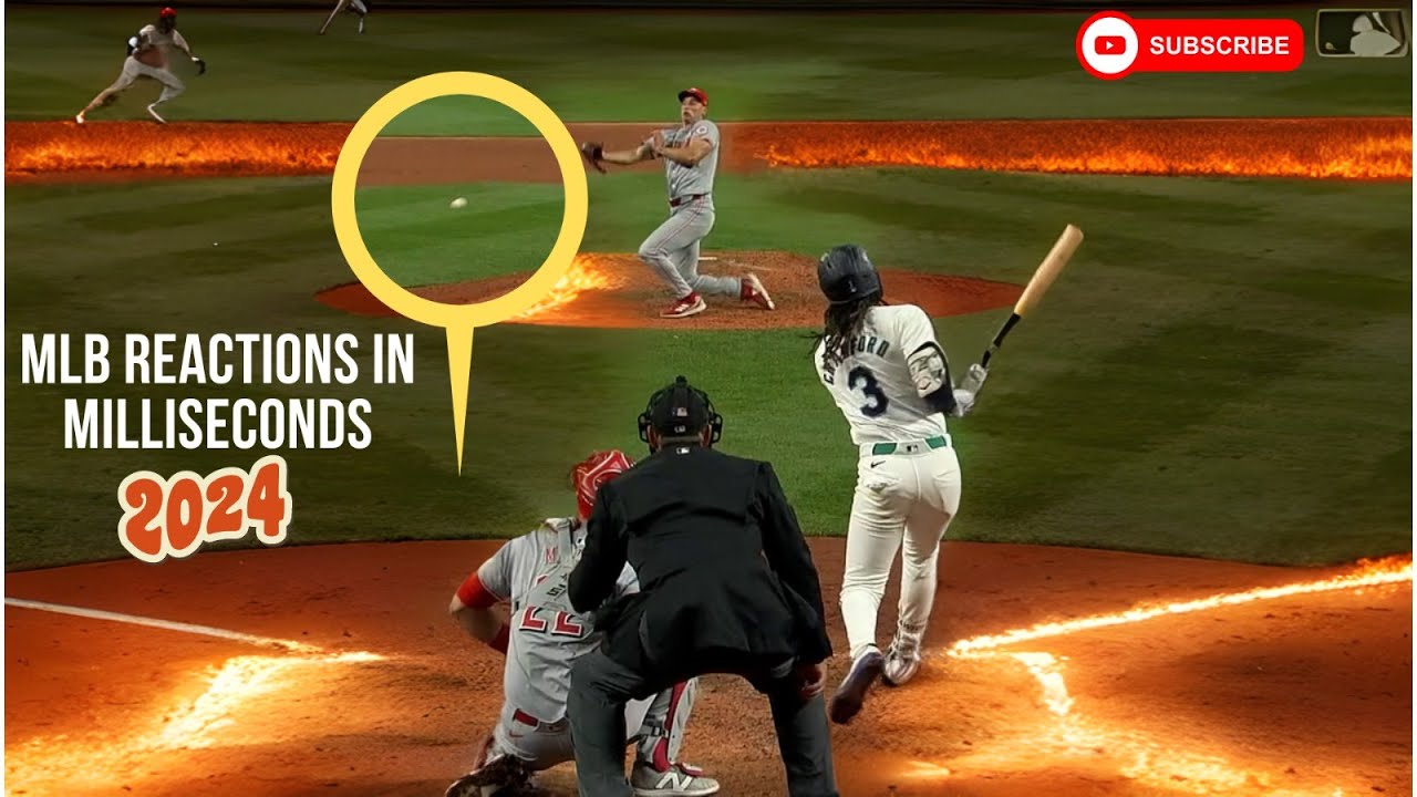 MLB: Incredible Millisecond Reactions to Catch the Ball 2024 - YouTube