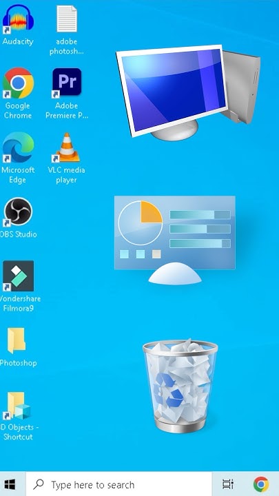 How To Add 'My Computer' Icon In Windows | My Computer Icon Desktop par ...
